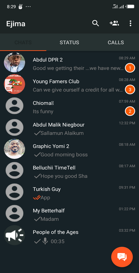 EJIMA - WhatsApp Clone Chat Groups Video & Audio Call Chatting Social Network App by consultmoh